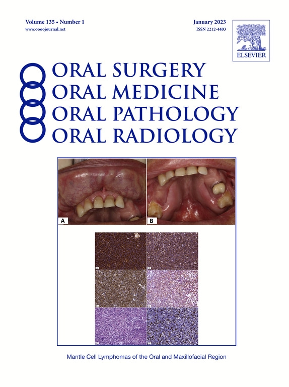 Oral Surgery, Oral Medicine, Oral Pathology and Oral Radiology, Full Journal Archive (2012 -2024 ...