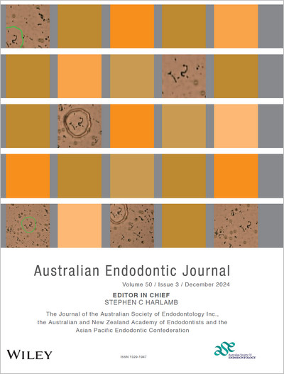 Australian Endodontic Journal, Full Archive (2010-2025) - Online Dental ...